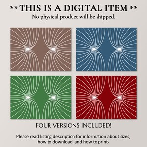 Abstract Science Art, Electric Field With Like Charges, Physics Class ...