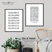 Binary Code Poster Customized With Name, Computer Geek Gifts ...