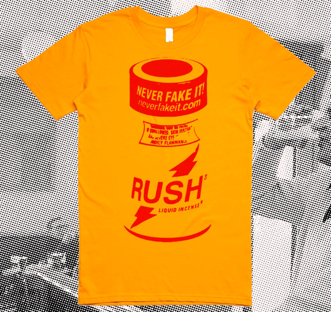 Rush Liquid Incense T Shirt Poppers Amyl Nitrate Aussy Sniff | Etsy