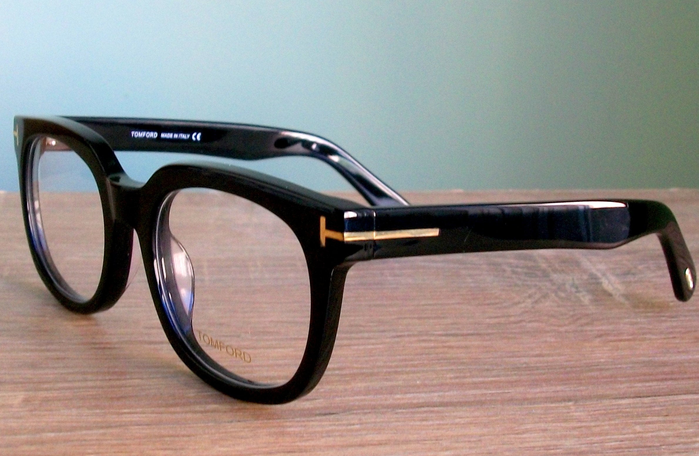 Tom Ford TF5179 001 Eyeglasses Frame Black & Gold with case | Etsy