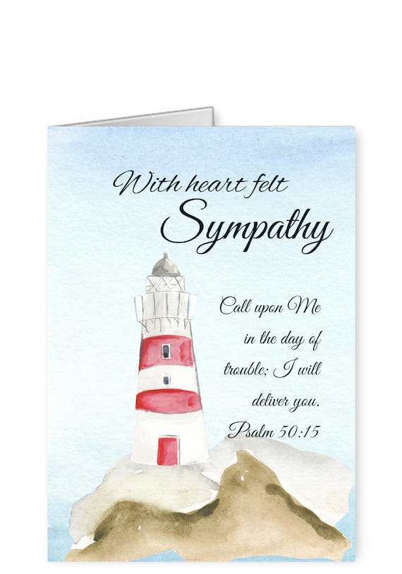 Sympathy Card Thinking of You Loss of Loved One Greeting | Etsy