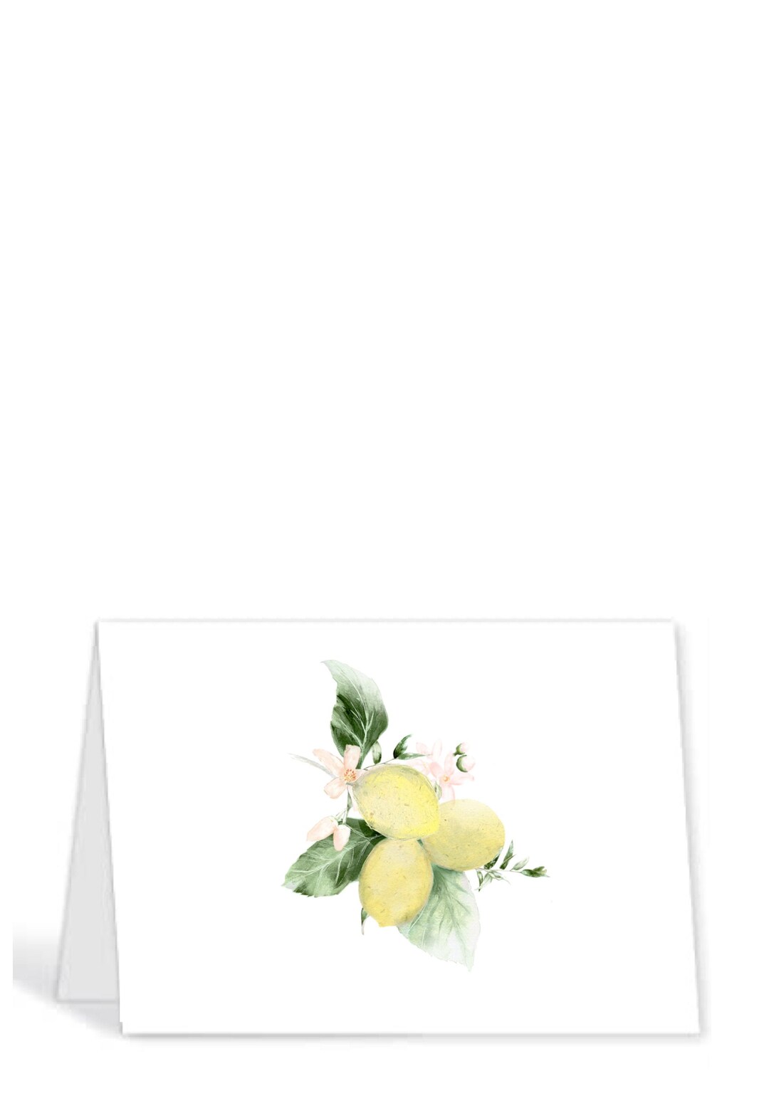 Blank Note Cards, Lemons, Lemon Blossom, Happy Thoughts, Printable ...