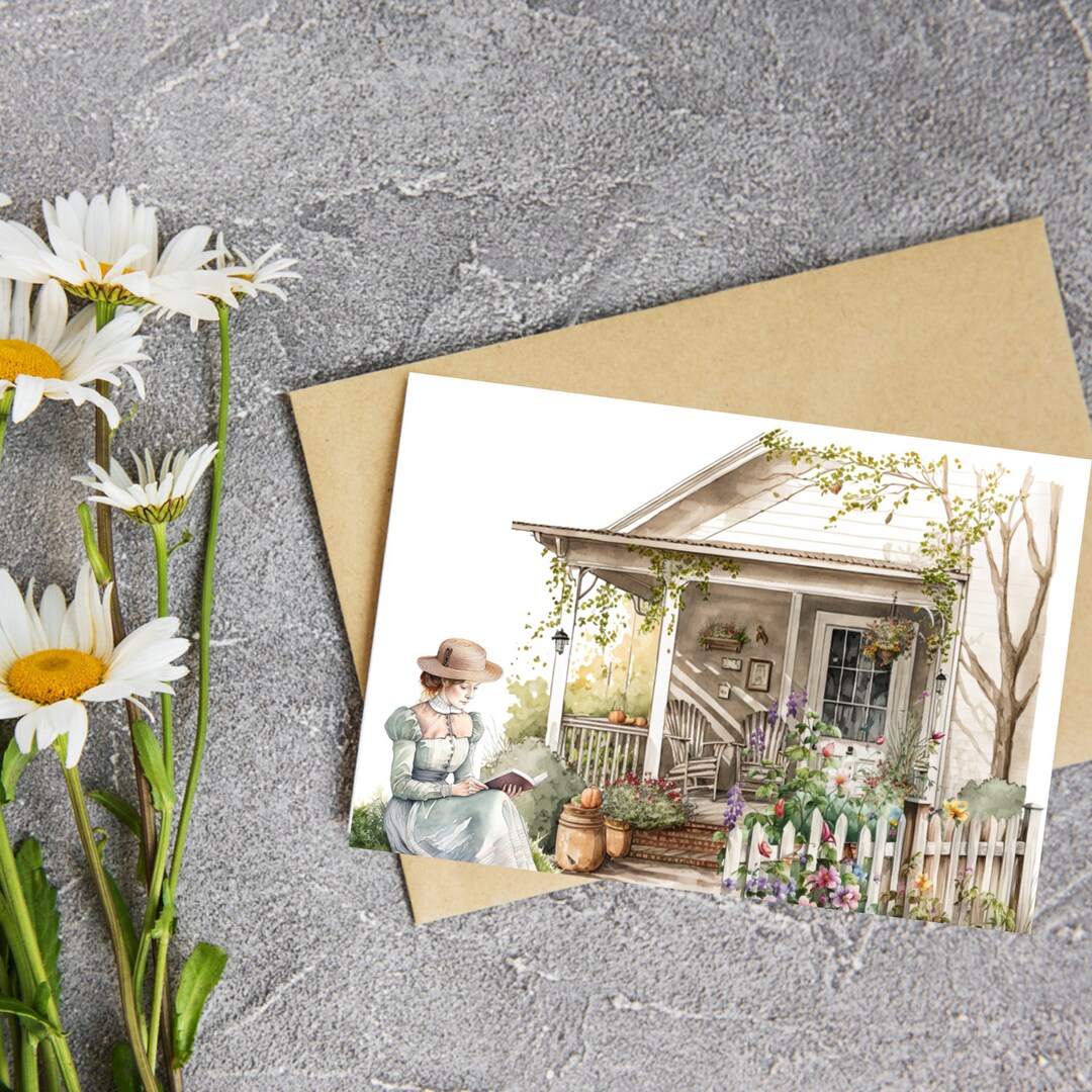 Set of 2 Greeting Cards, 5.5x8 Instant Download, Printable, Digital - Etsy