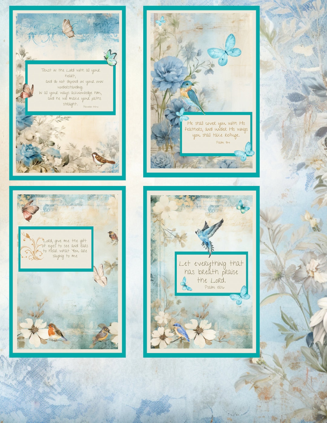 Journal Cards, Printable, Inspirational, Instant Download - Etsy