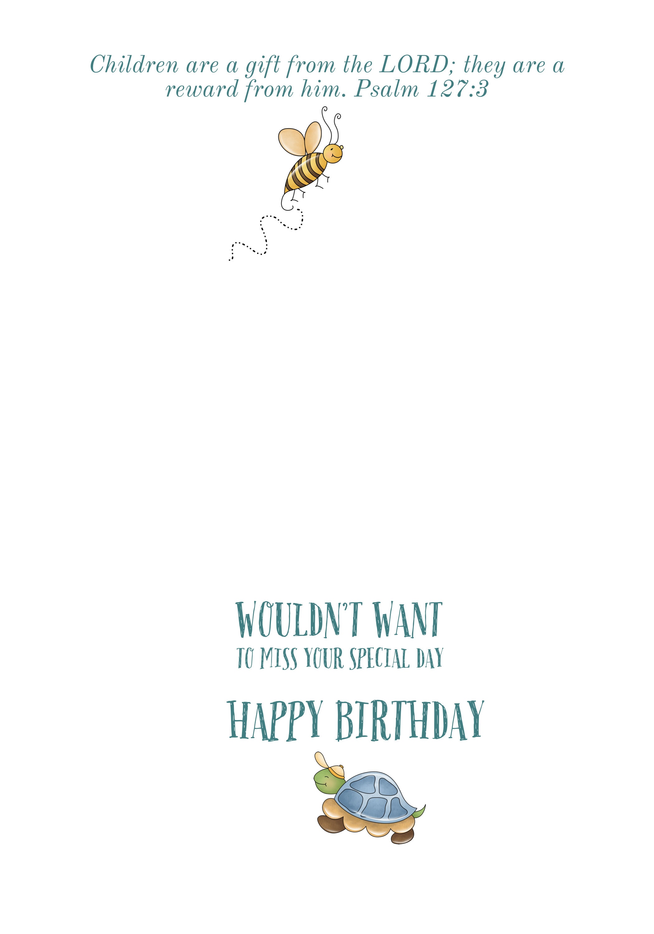 Happy Birthday, Birthday Card, Greeting Card, Turtle, Printable ...