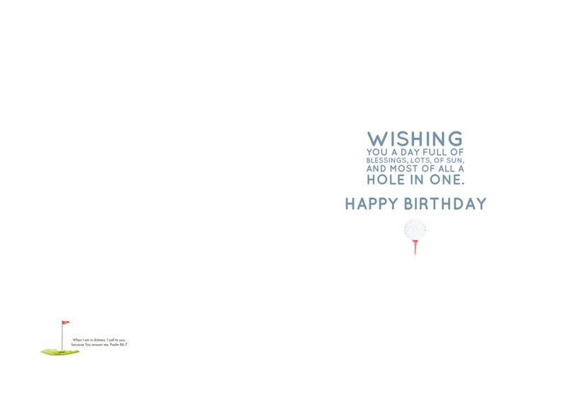 Golf , Golf Clubs, Happy Birthday, Birthday Card, Happy Thoughts ...