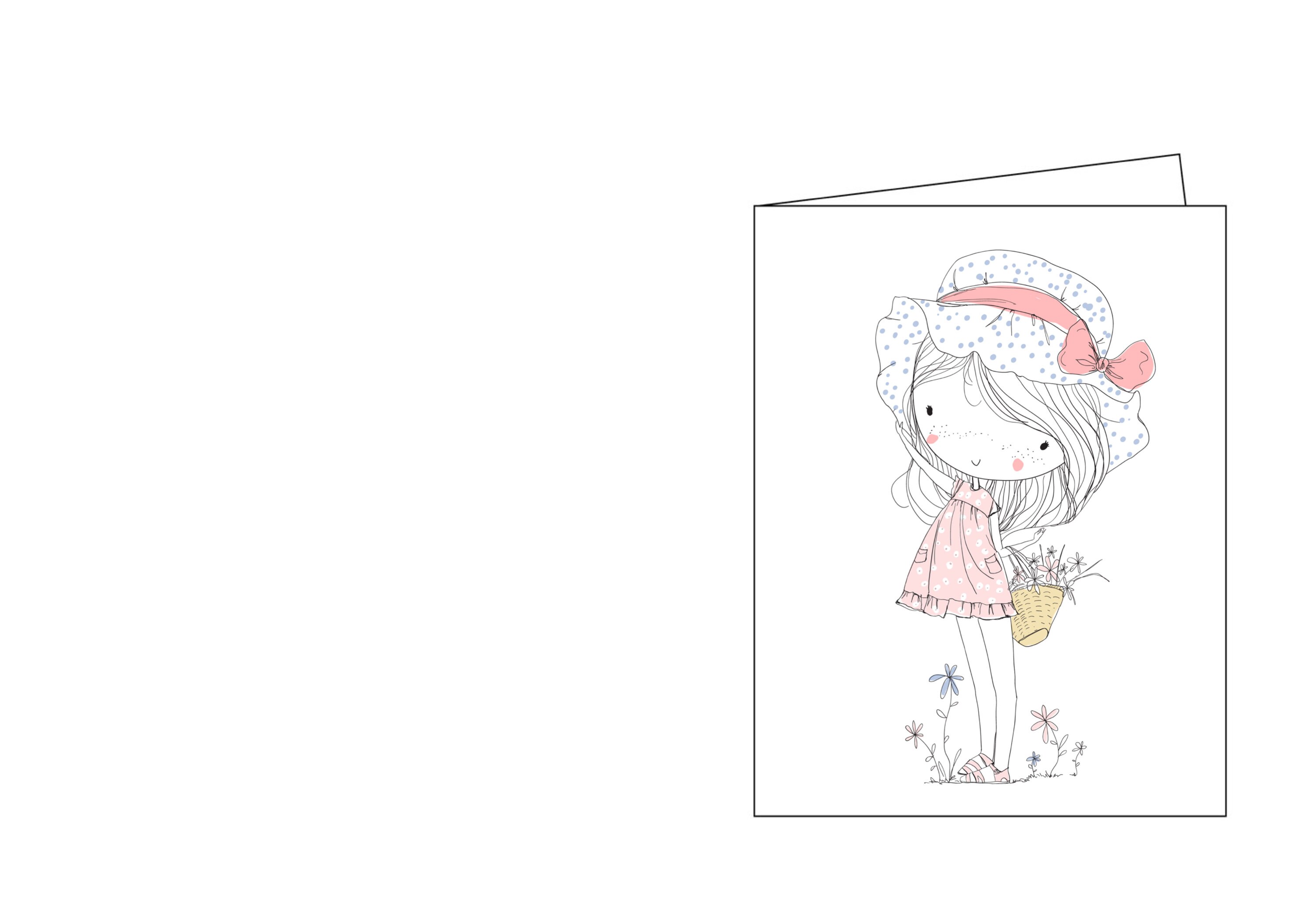 Blank Note Card, Greeting Card, Instant Download, Printable,digital ...