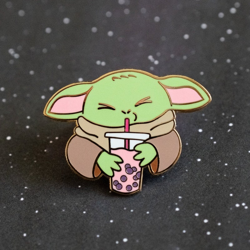 Grogu Enamel Pin - Etsy