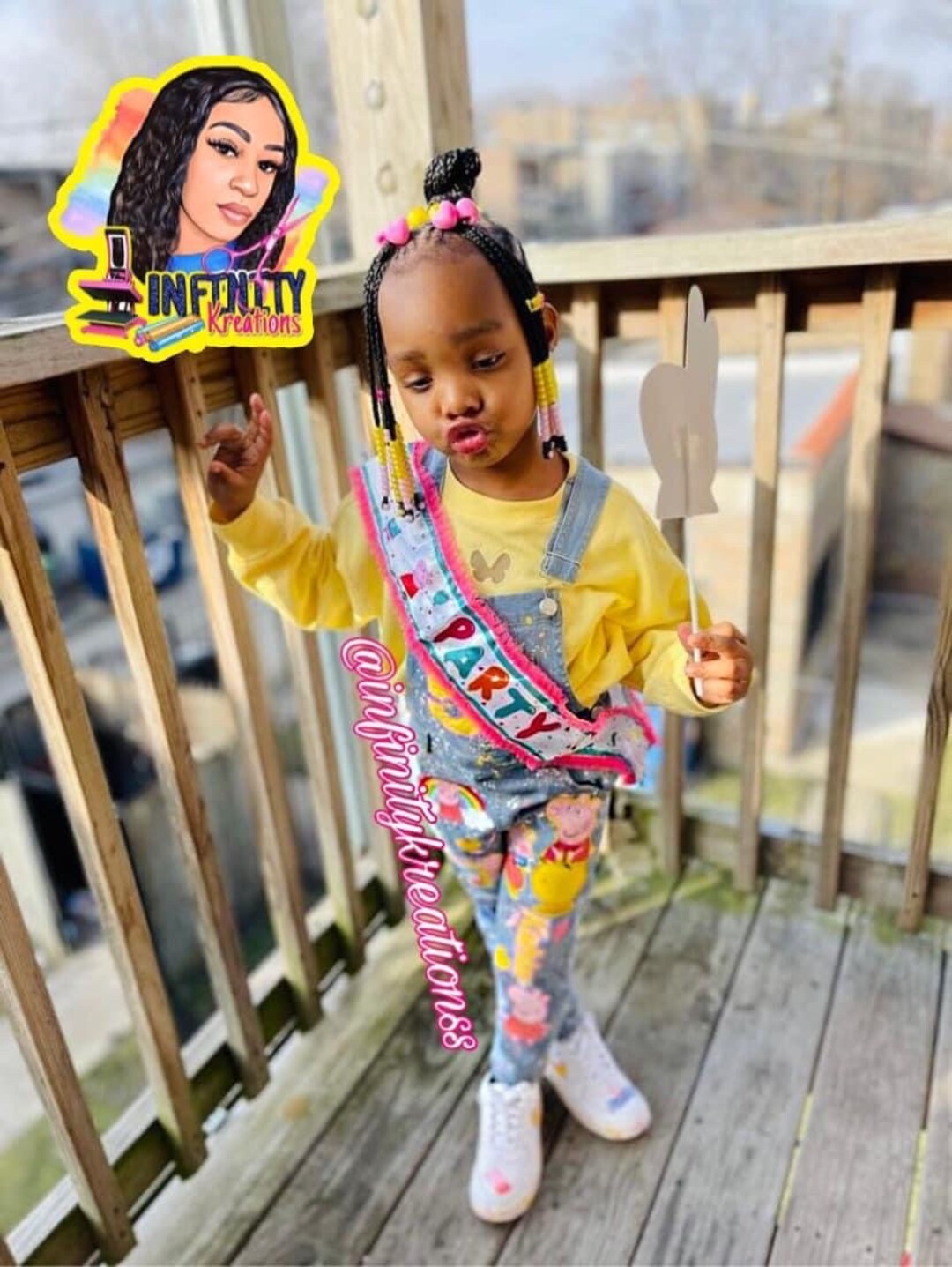 Inspired Birthday Overalls : Peppa Pig Custom Overalls Birthday Custom ...