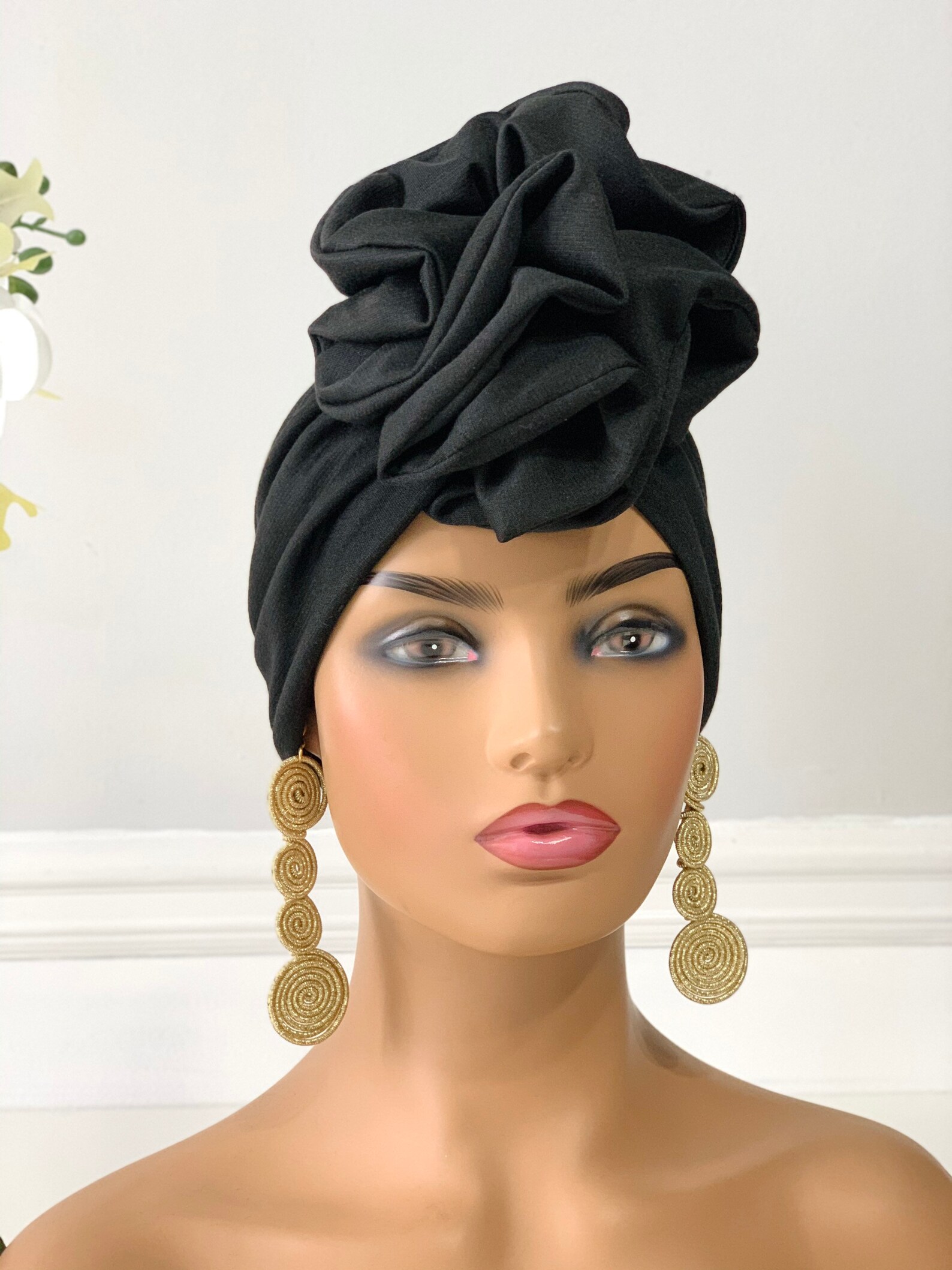 Turban Hat Pretied Head Scarf Women Headwear - Etsy