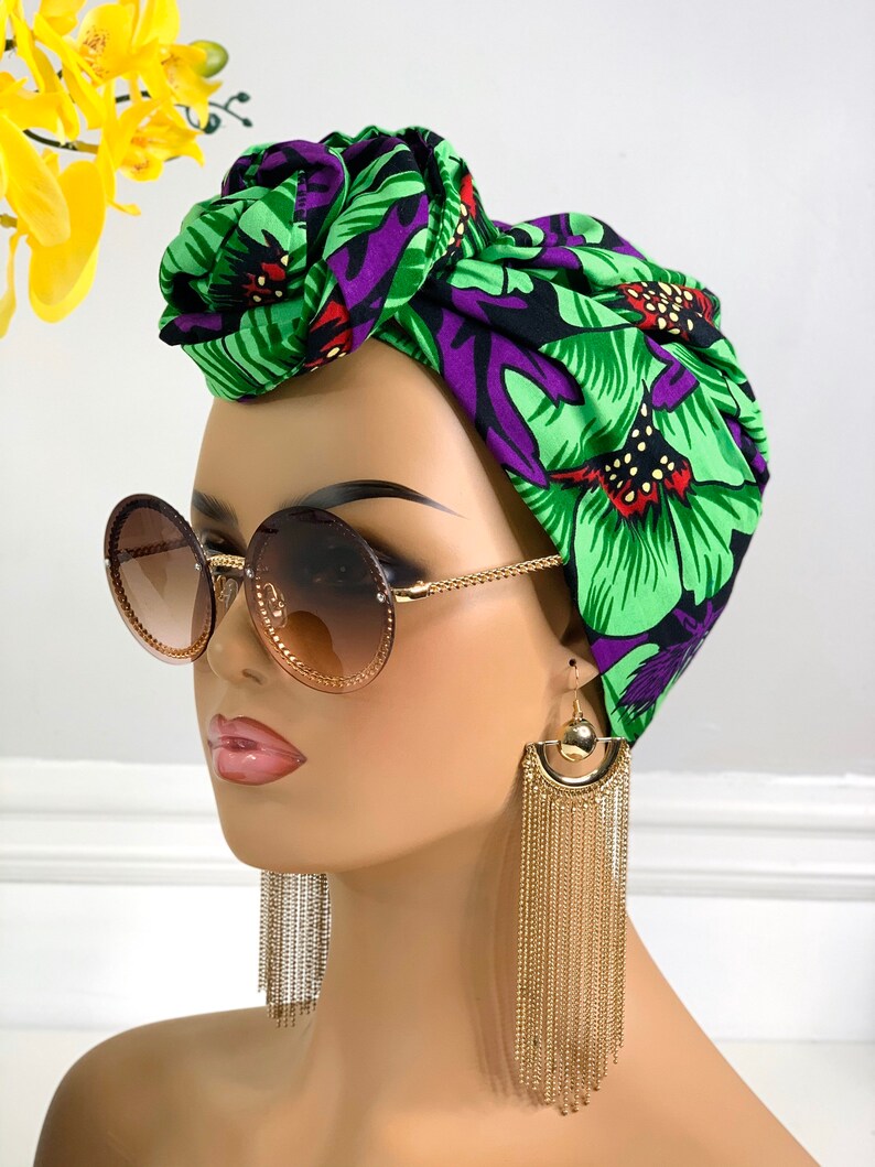 2-piece Headwrap | Bonnet Headwrap | African Print | Ankara | Turban - Etsy
