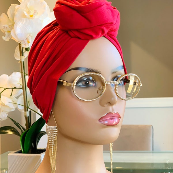Red Head Scarf - Etsy