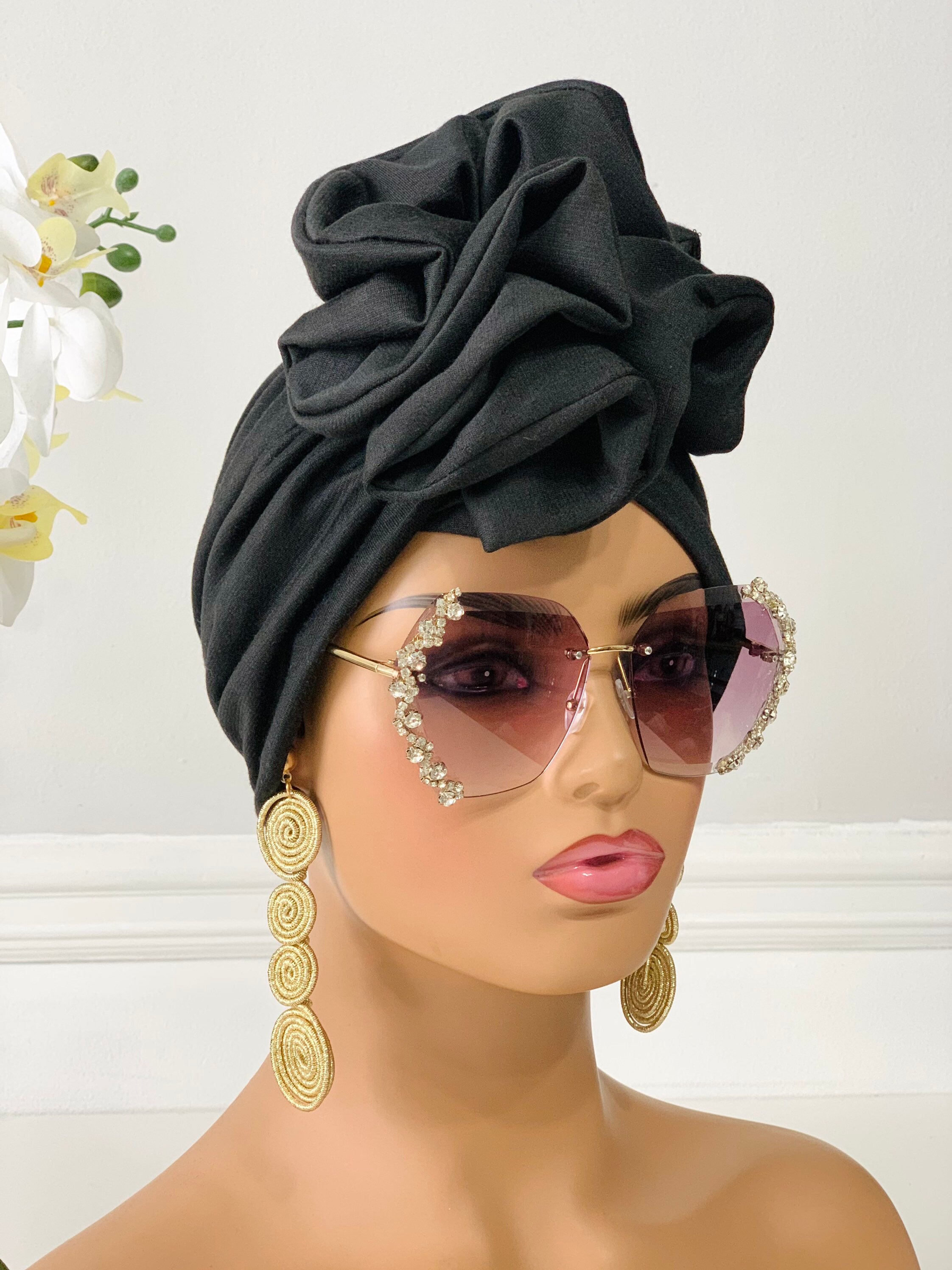 Turban Hat Pretied Head Scarf Women Headwear - Etsy