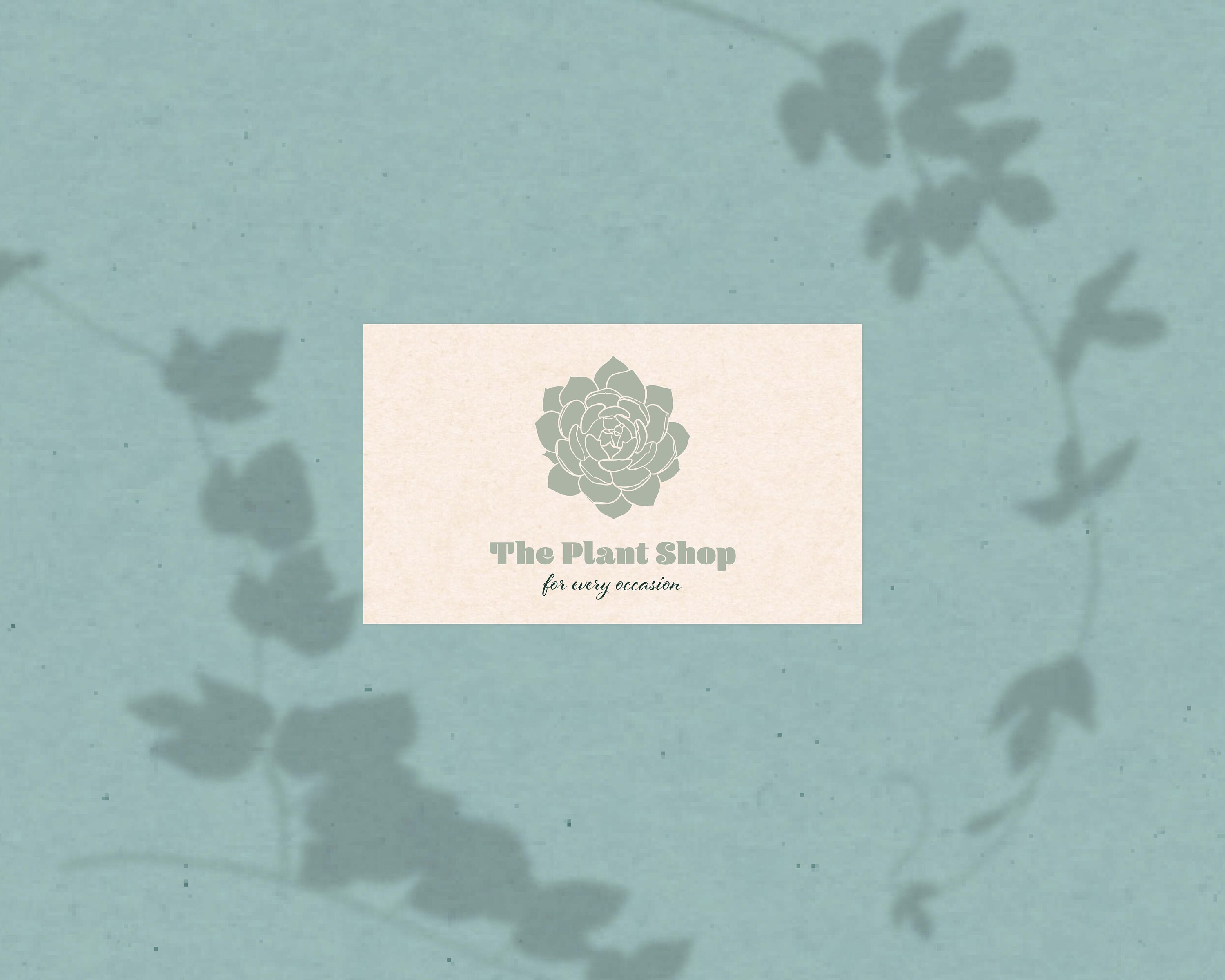 Solid Succulent Icon Set // Logo Design // Vector Icons // Branding ...