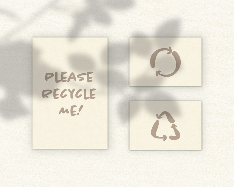 Recycle Icon Pack // Sustainable Design // Recycling Symbols // Digital ...
