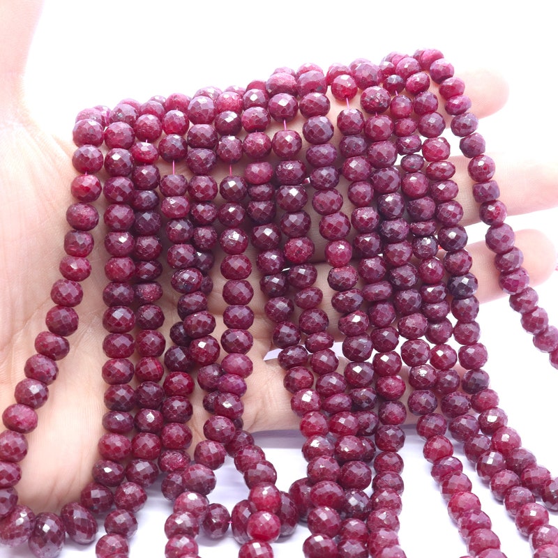 Ruby Beads - Etsy