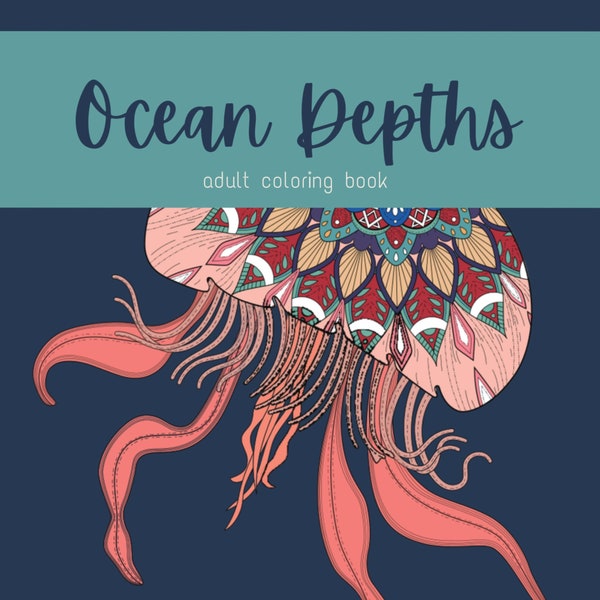 Adult Colouring Book - Etsy