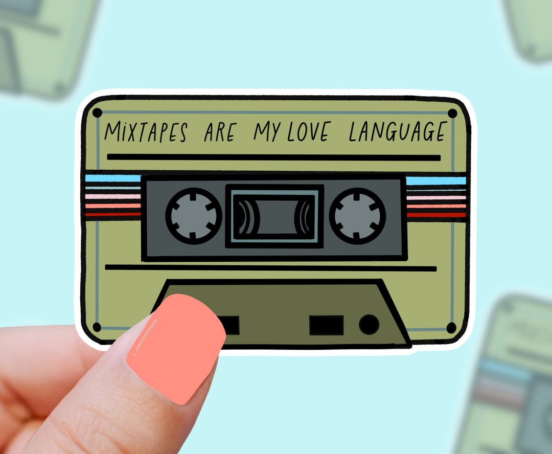 Mixtape Love – Analog Romance Vinyl Sticker - Etsy