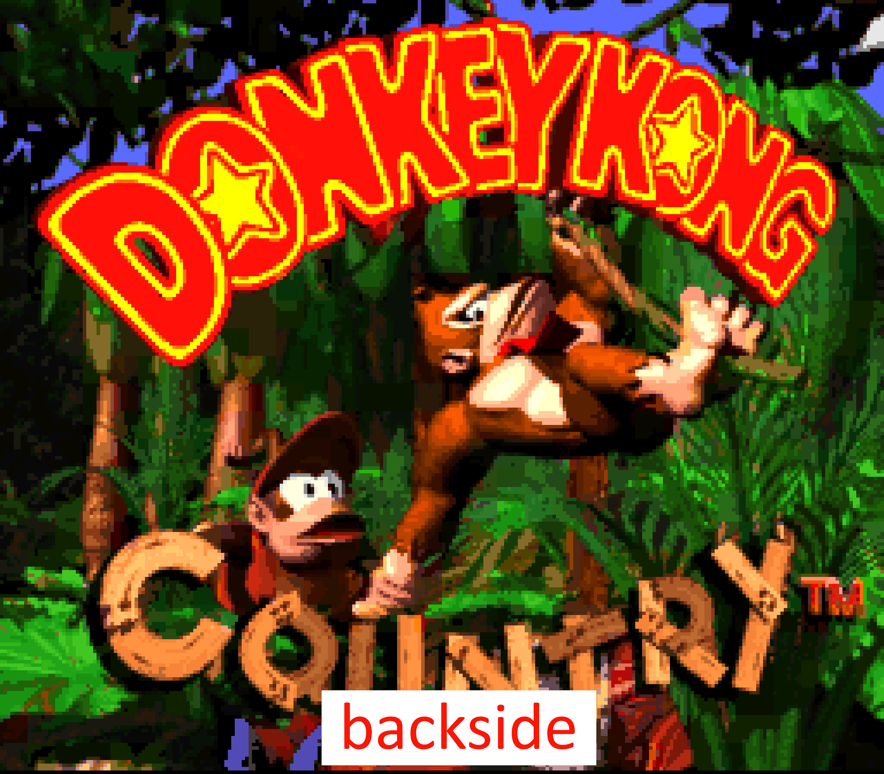 Donkey Kong Country - DIY Cube Diorama Template DKC SNES - Etsy