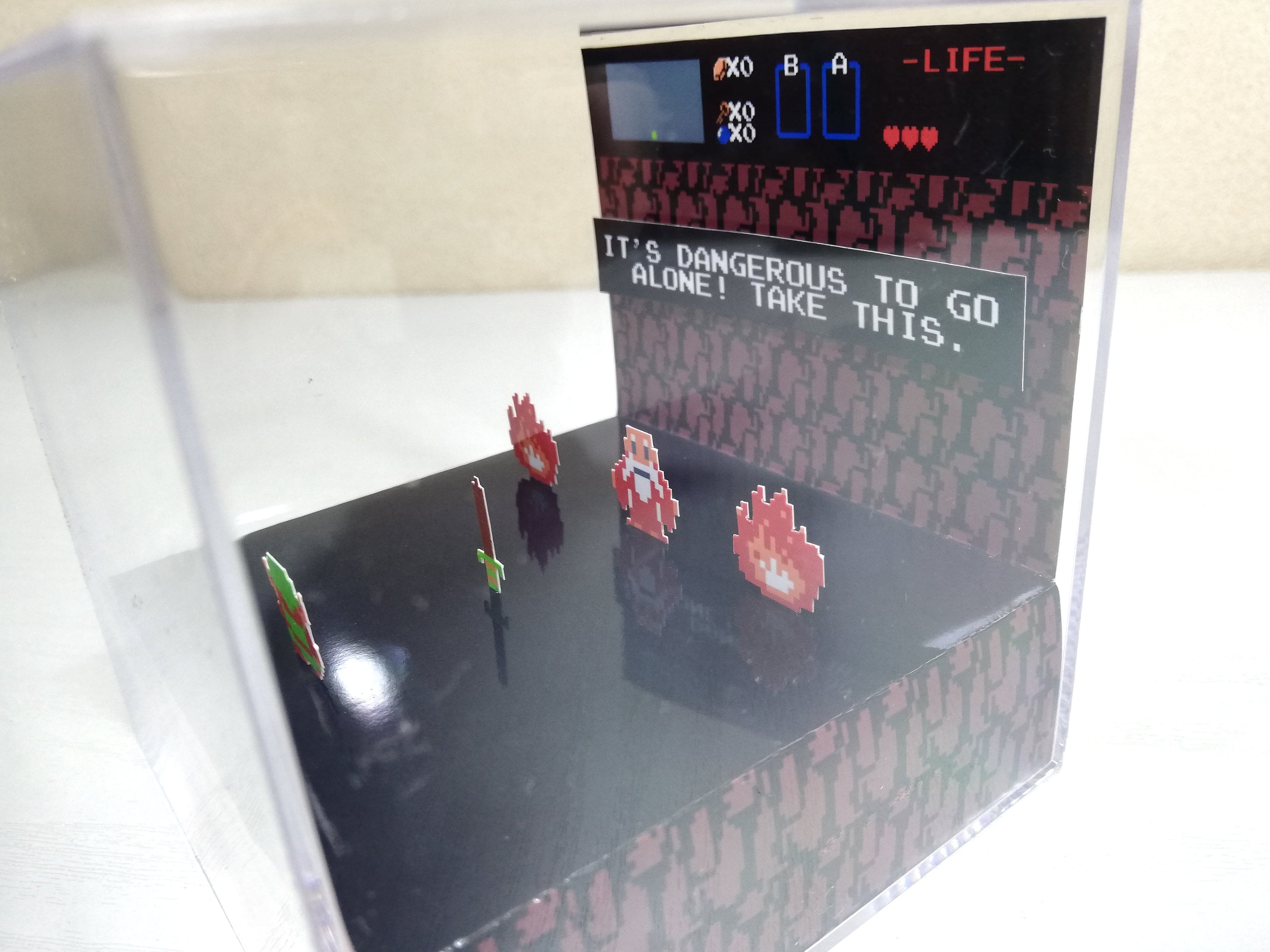 Legend of Zelda DIY Cube Diorama Template | Etsy UK