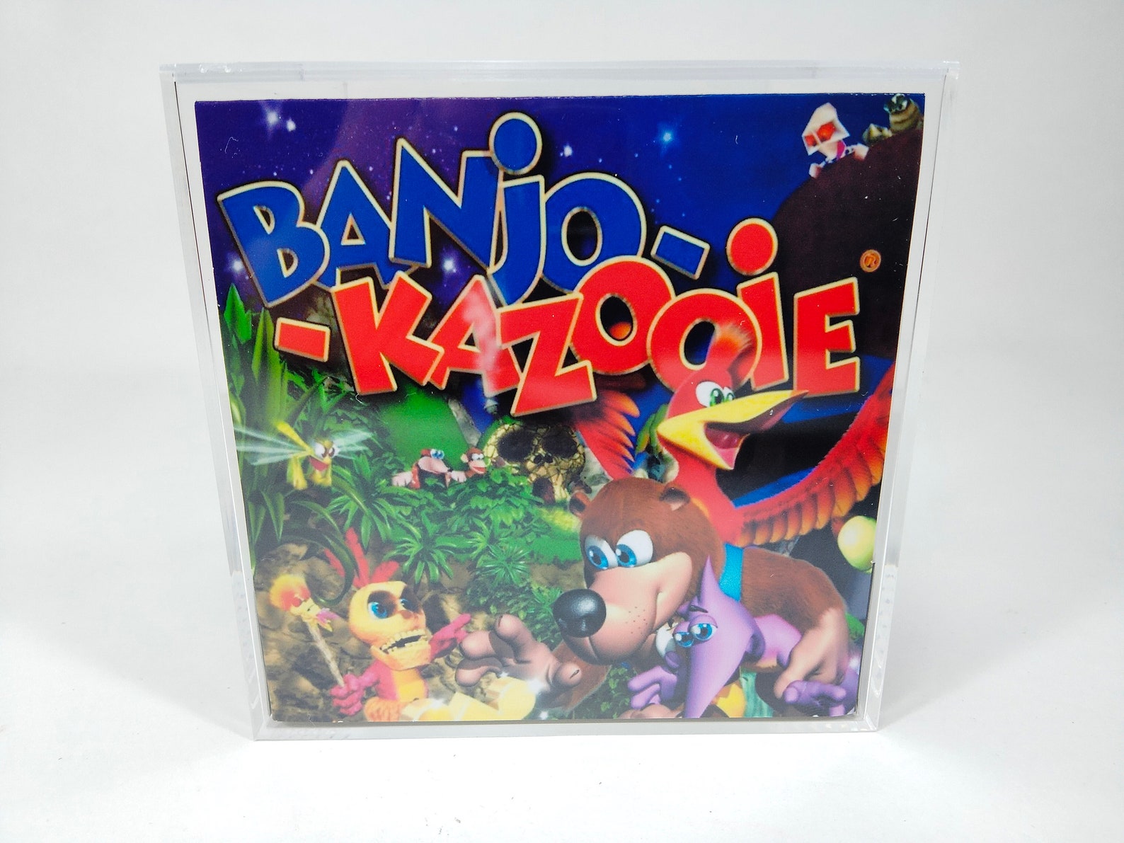 Banjo and Kazooie - DIY Cube Diorama Template - N64 - Etsy
