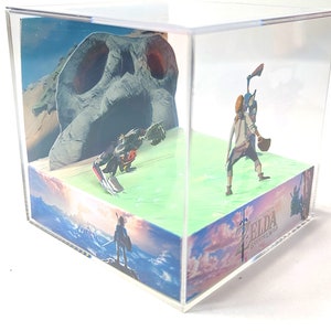Zelda Breath of the Wild - Botw DIY Cube Diorama Template - Etsy