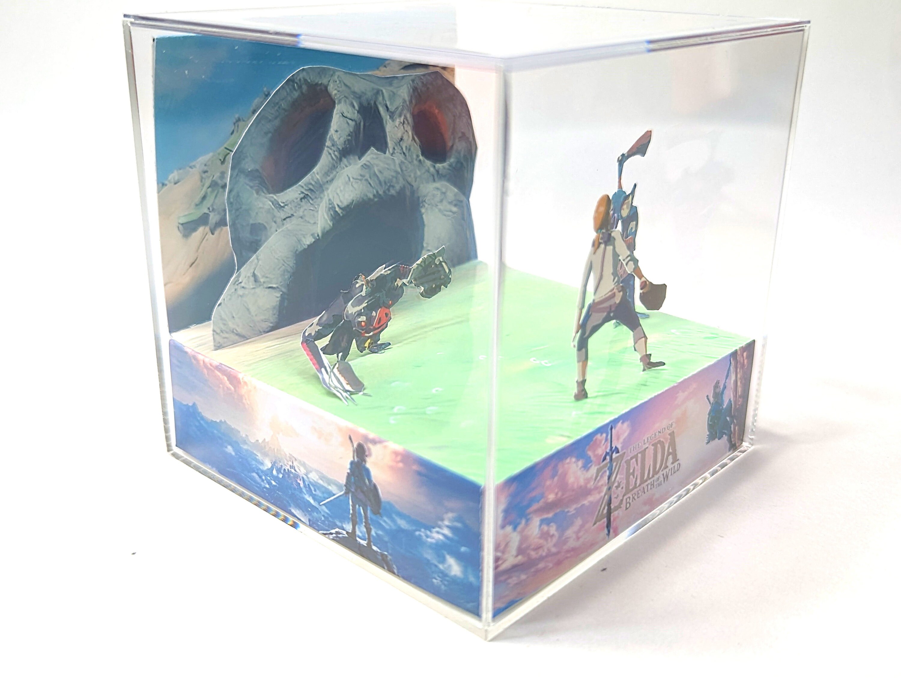 Zelda Breath of the Wild - Botw DIY Cube Diorama Template - Etsy