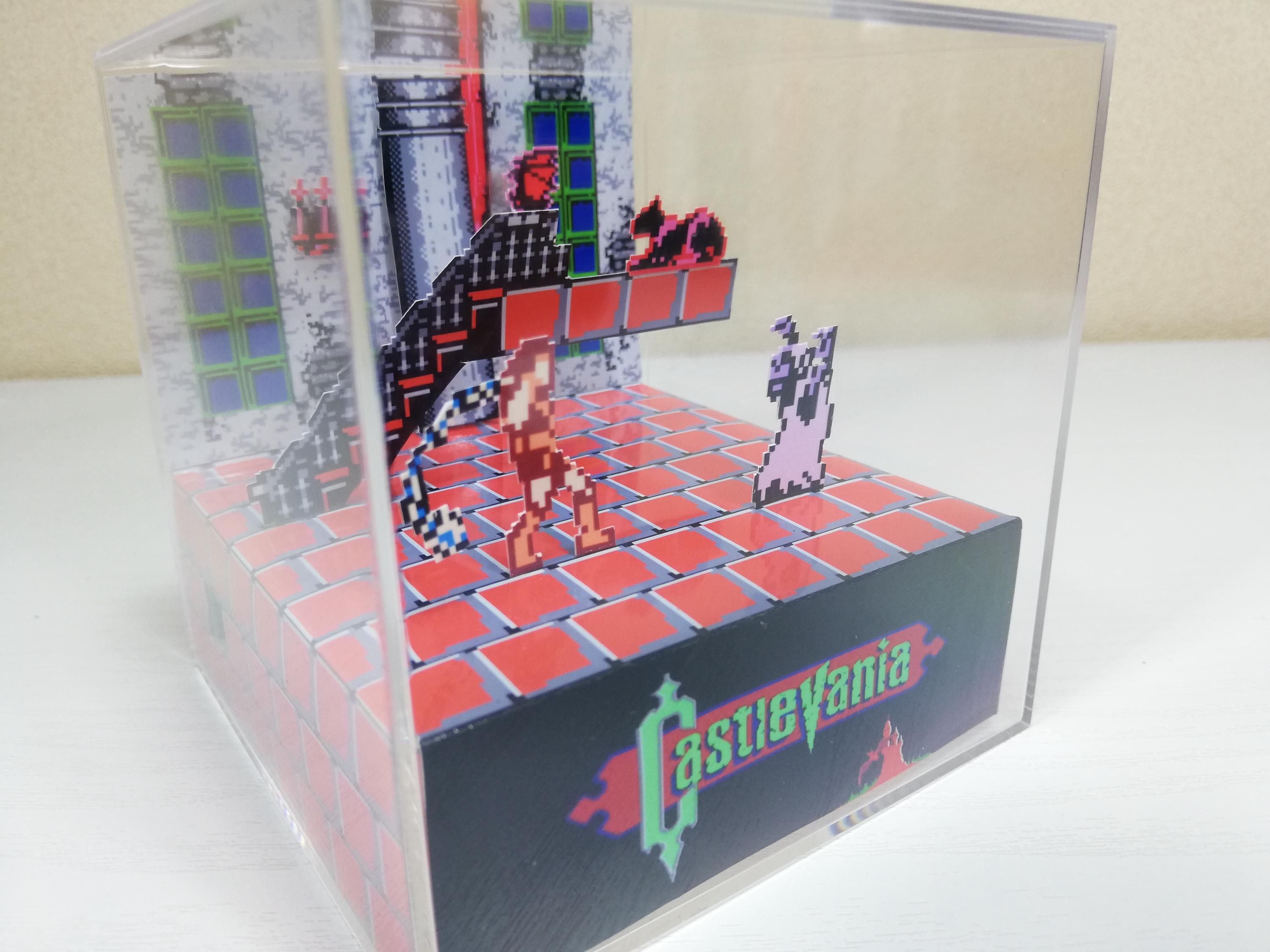 Castlevania - First Stage - DIY Papercraft PDF Template NES - Etsy