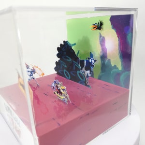 Earthworm Jim - DIY Cube Diorama PDF Template - SNES Papercraft - Etsy
