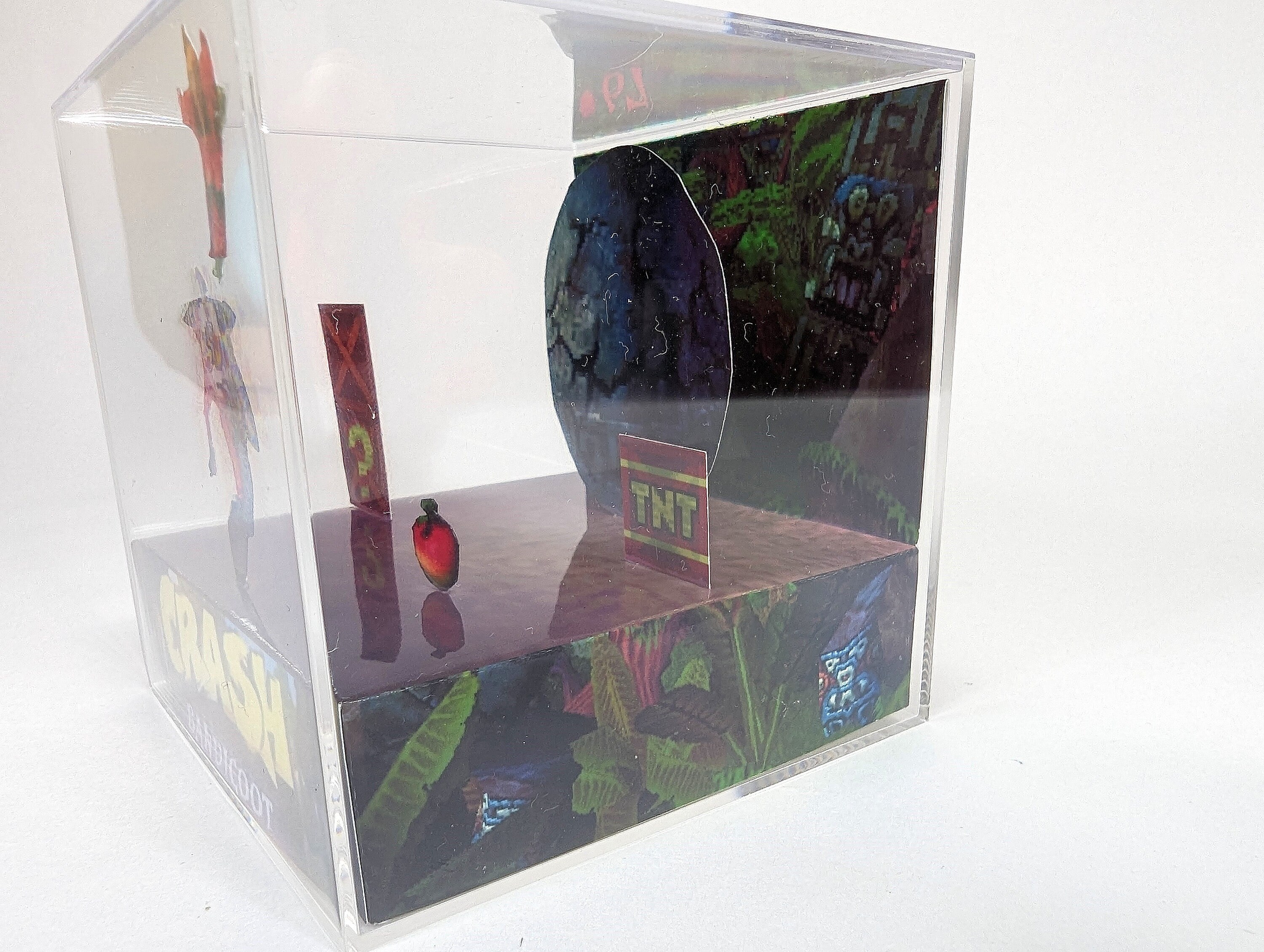 Crash Bandicoot - DIY PDF Cube Diorama Template - PS1 - Etsy