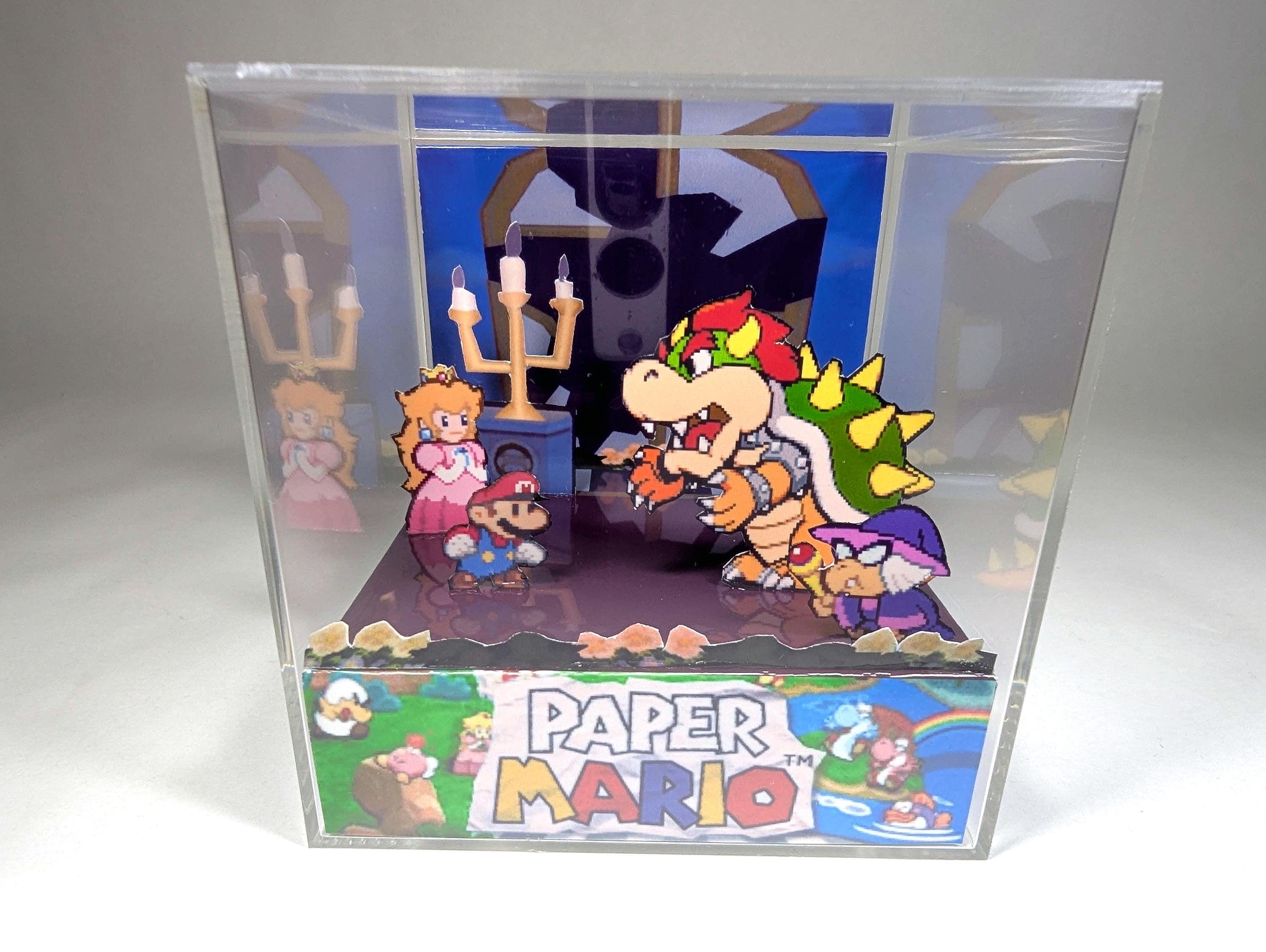 Paper Mario N64 - DIY PDF Cube Diorama Template - Etsy