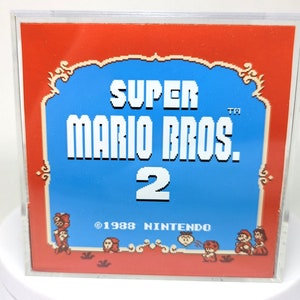 Super Mario Bros 2 - Wart Boss Battle - DIY Cube Diorama Template SMB2 ...