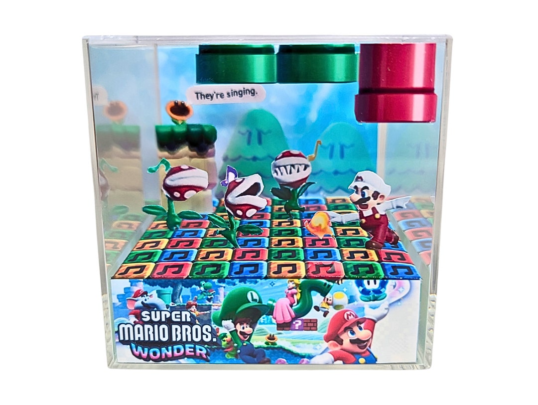Super Mario Wonder - DIY PDF TEMPLATE - Pirahna Plants on Parade - Etsy