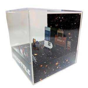 Undertale - Napstablook's Room - DIY PDF Cube Diorama Template - Etsy