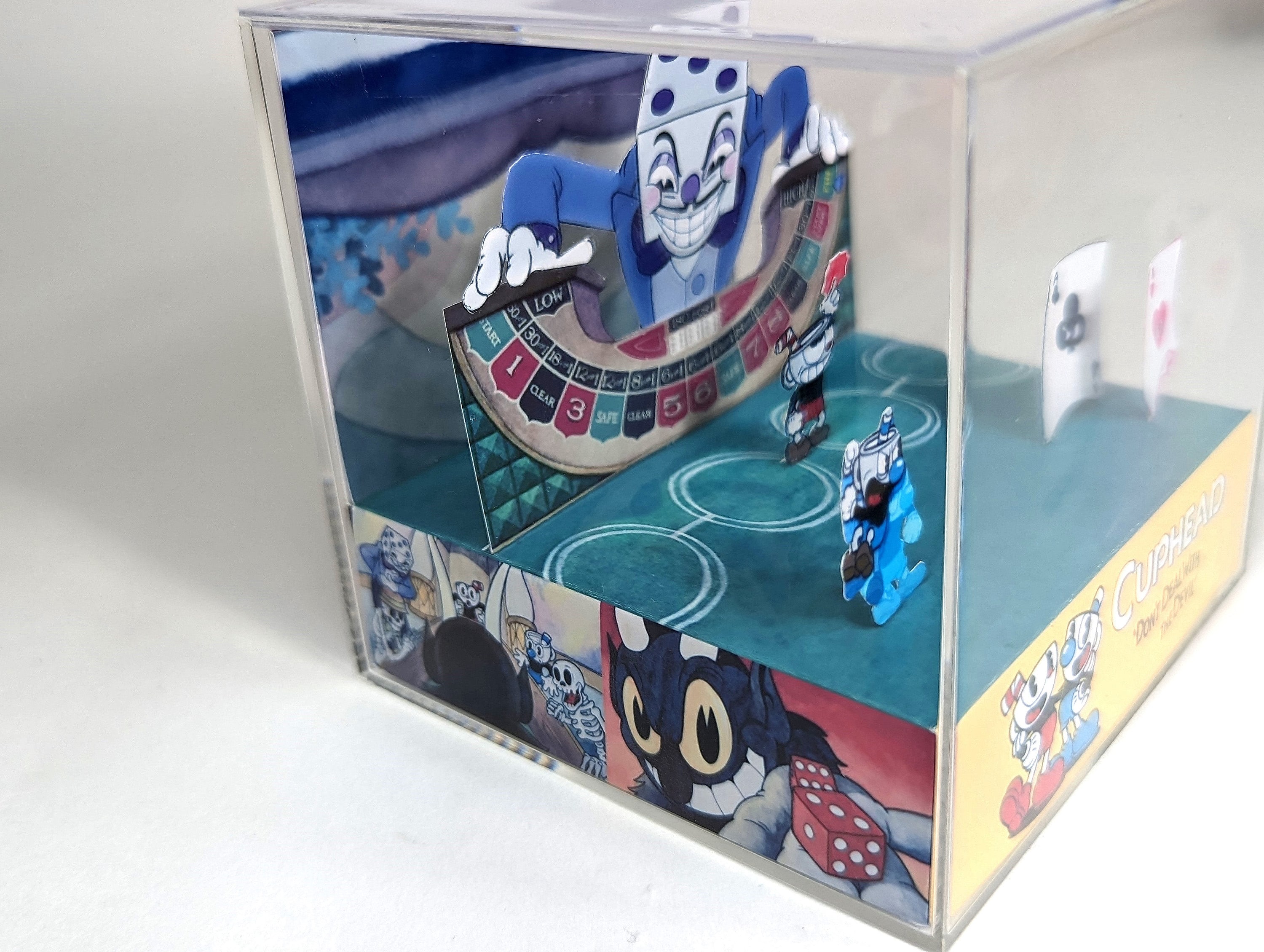 Cuphead - DIY PDF Cube Diorama Papercraft Template - Etsy UK