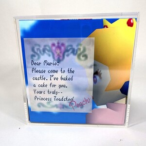 Super Mario 64 Castle - DIY PDF Cube Diorama Template N64 - Etsy