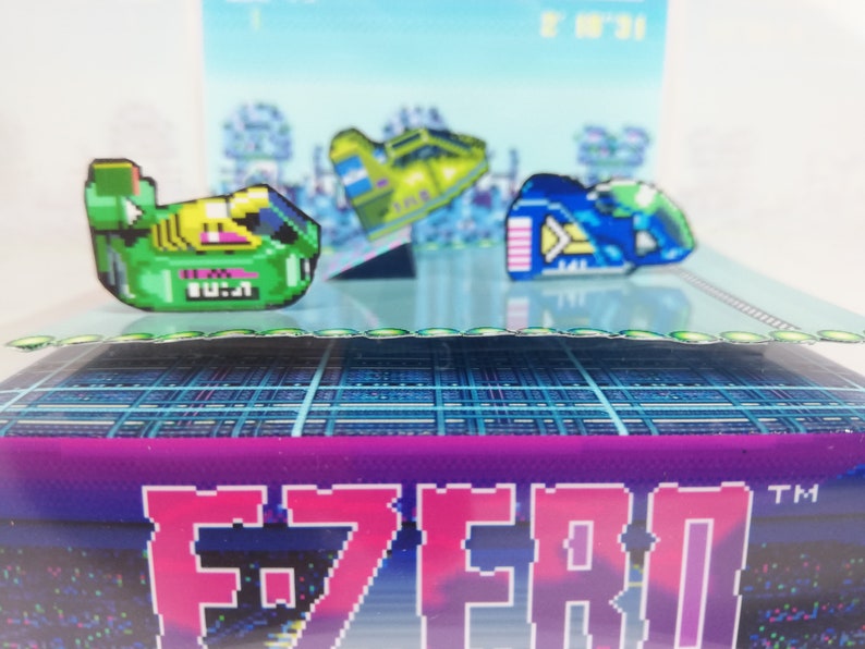 F-zero DIY Cube Diorama Papercraft PDF Template - Etsy