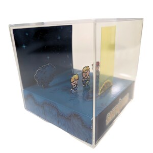 Earthbound Meteorite - DIY PDF Cube Diorama Template - Mother 2 SNES ...