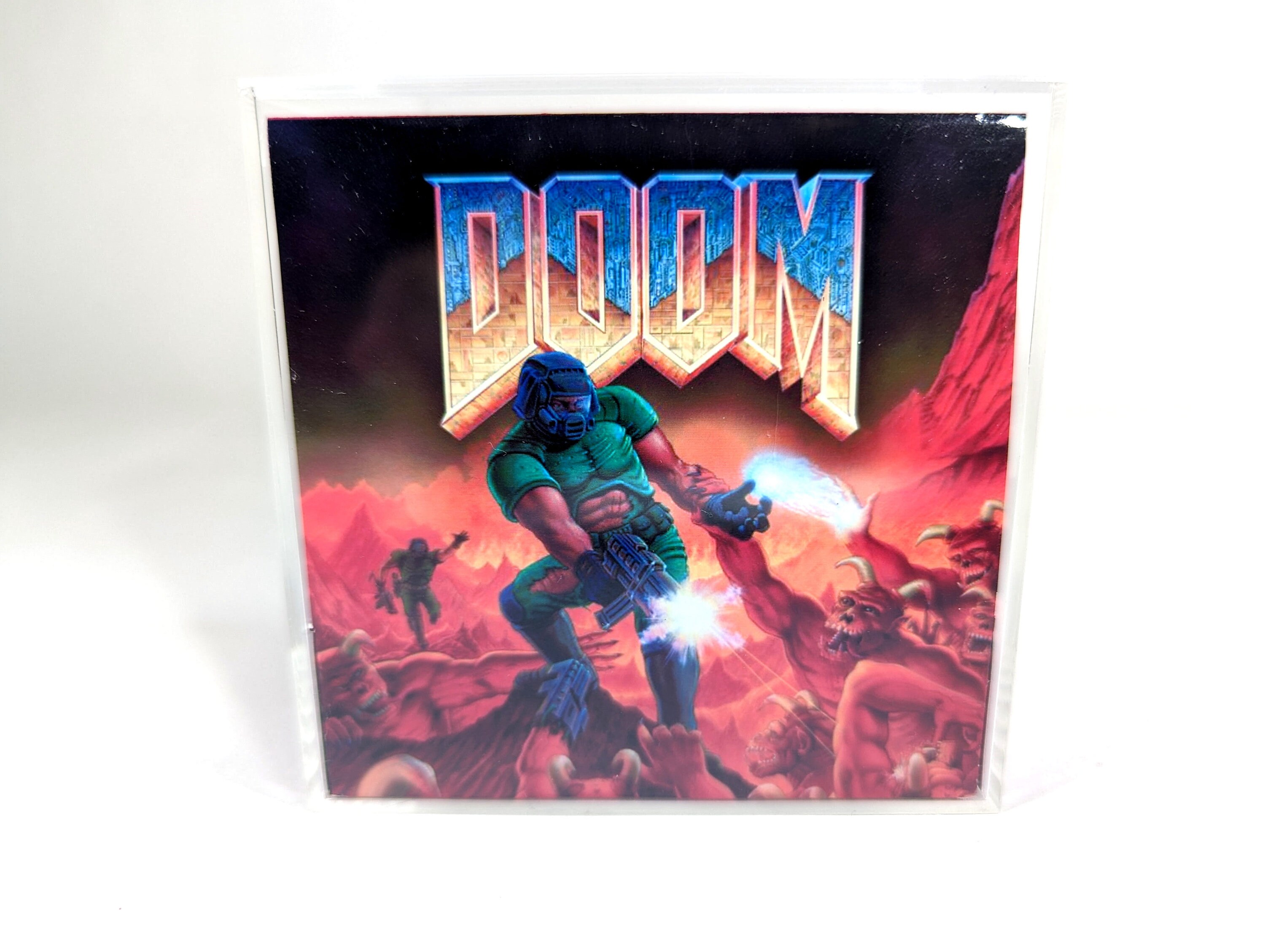 Doom DIY Cube Diorama Template PDF Arcade / SNES - Etsy