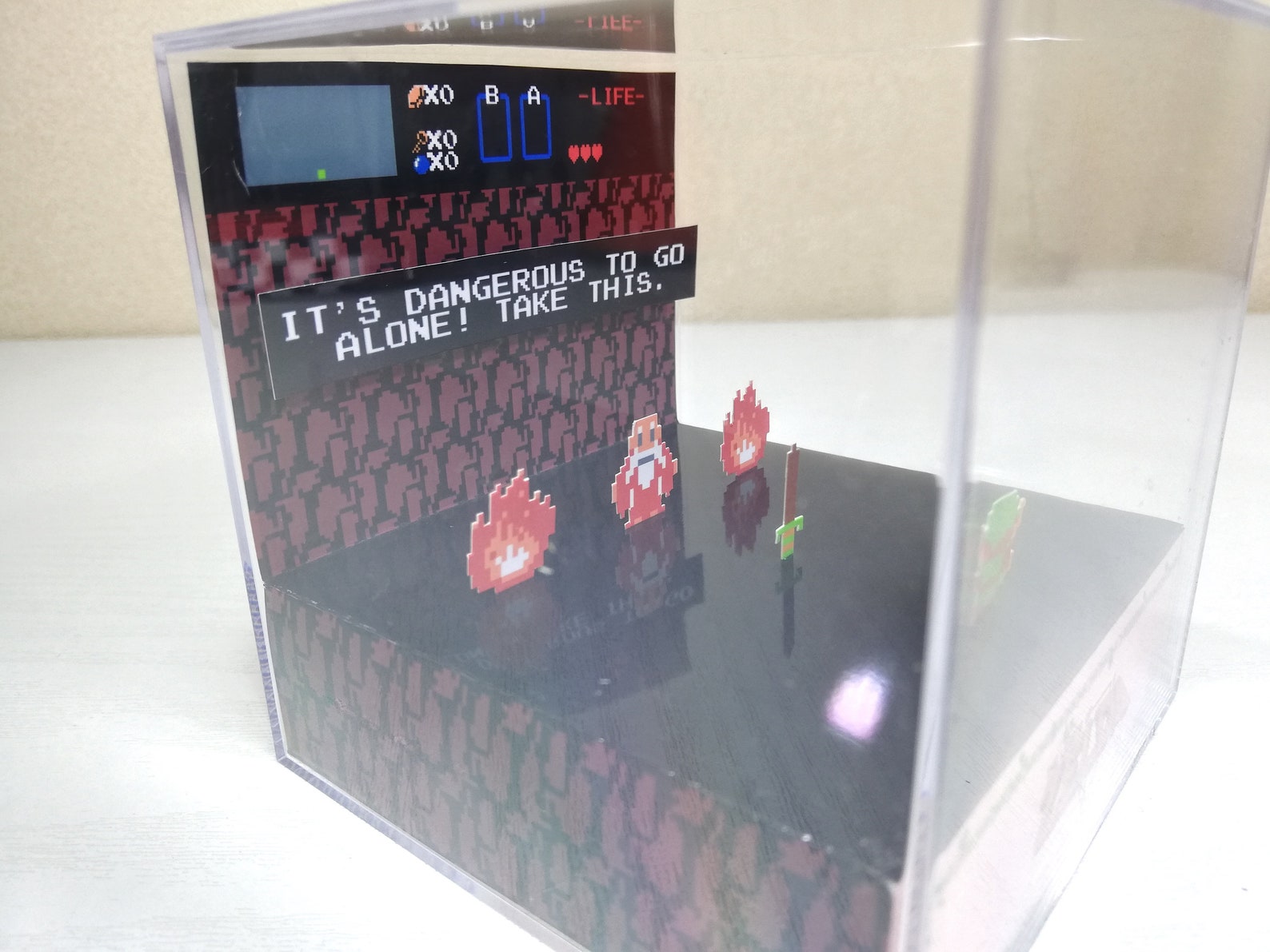 Legend of Zelda DIY Cube Diorama Template - Etsy