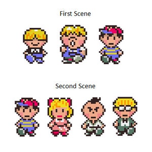 Earthbound Meteorite - DIY PDF Cube Diorama Template - Mother 2 SNES ...