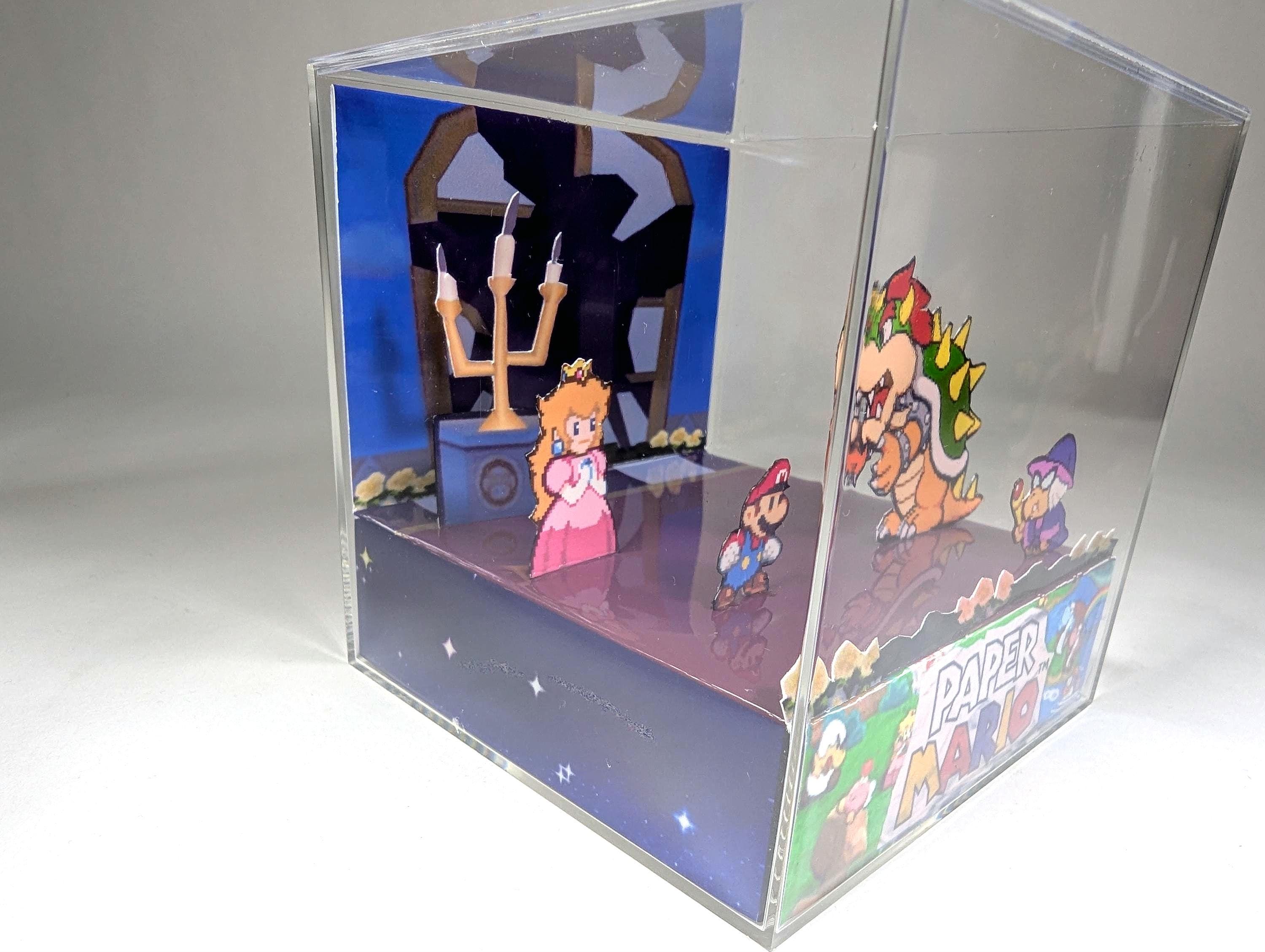 Paper Mario N64 - DIY PDF Cube Diorama Template - Etsy