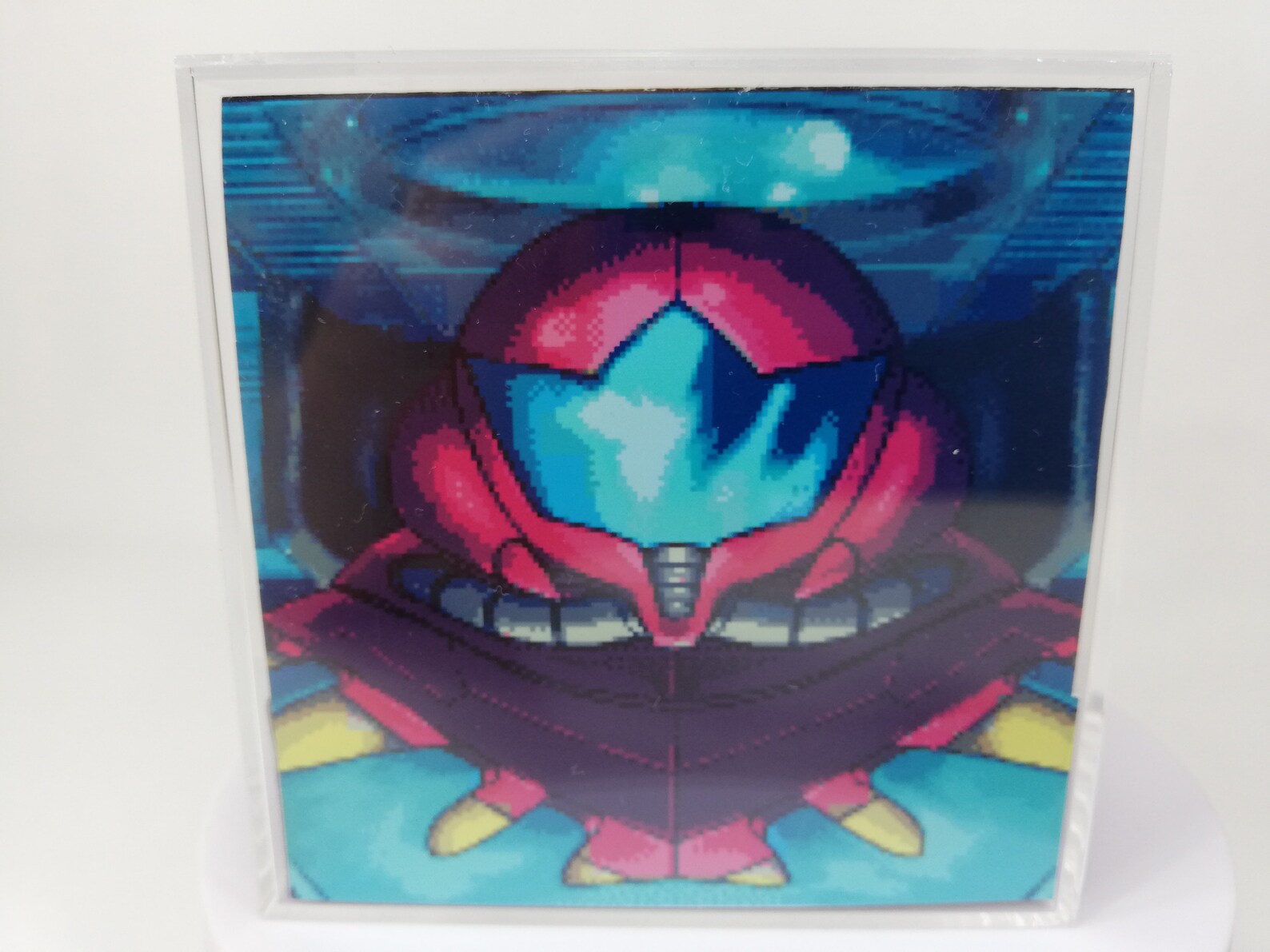Metroid Fusion Omega Metroid - DIY Papercraft Cube Diorama Template ...