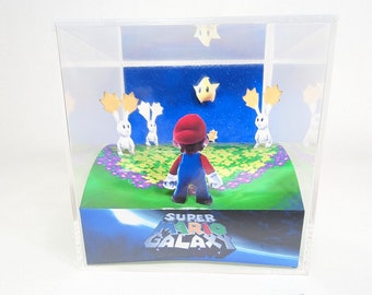 Super Mario 64 DIY Cube Diorama Template - Etsy