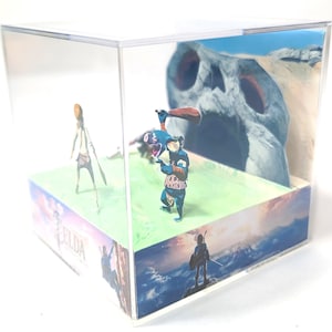Zelda Breath of the Wild - Botw DIY Cube Diorama Template - Etsy