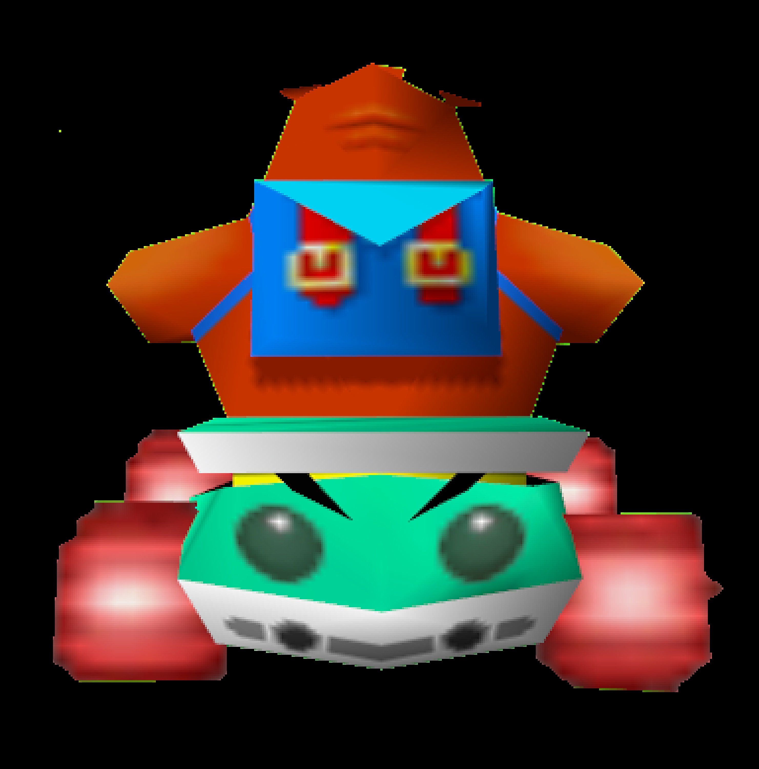 Diddy Kong Racing DIY Papercraft Cube Diorama Template N64 - Etsy