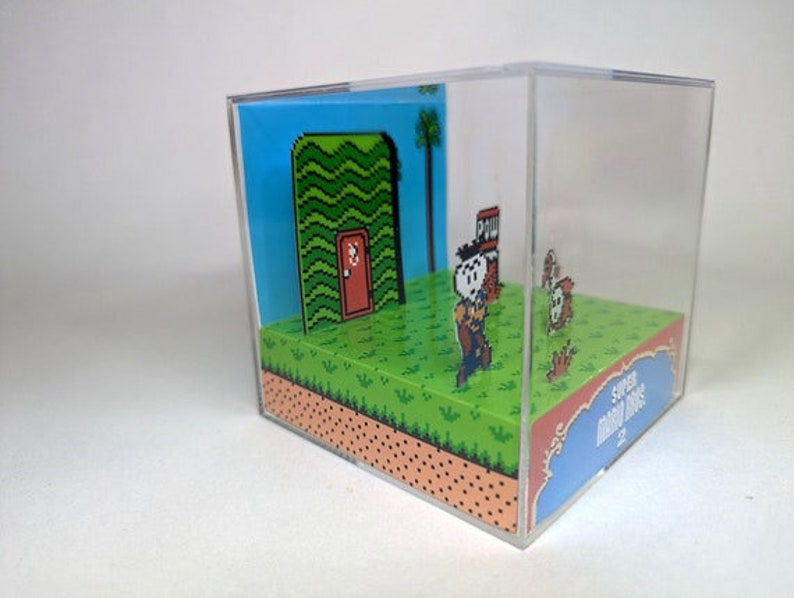 4 X Super Mario Template Pack DIY Papercraft Diorama - Etsy