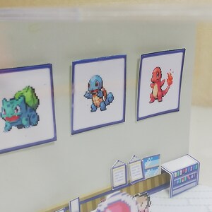 Pokemon Professor Oak Lab - DIY Cube Diorama Template - Etsy