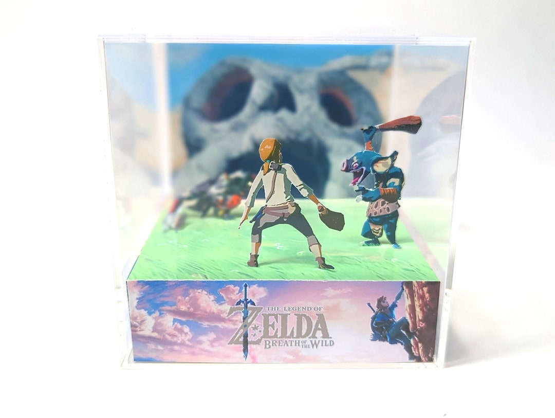 Zelda Breath of the Wild - Botw DIY Cube Diorama Template - Etsy