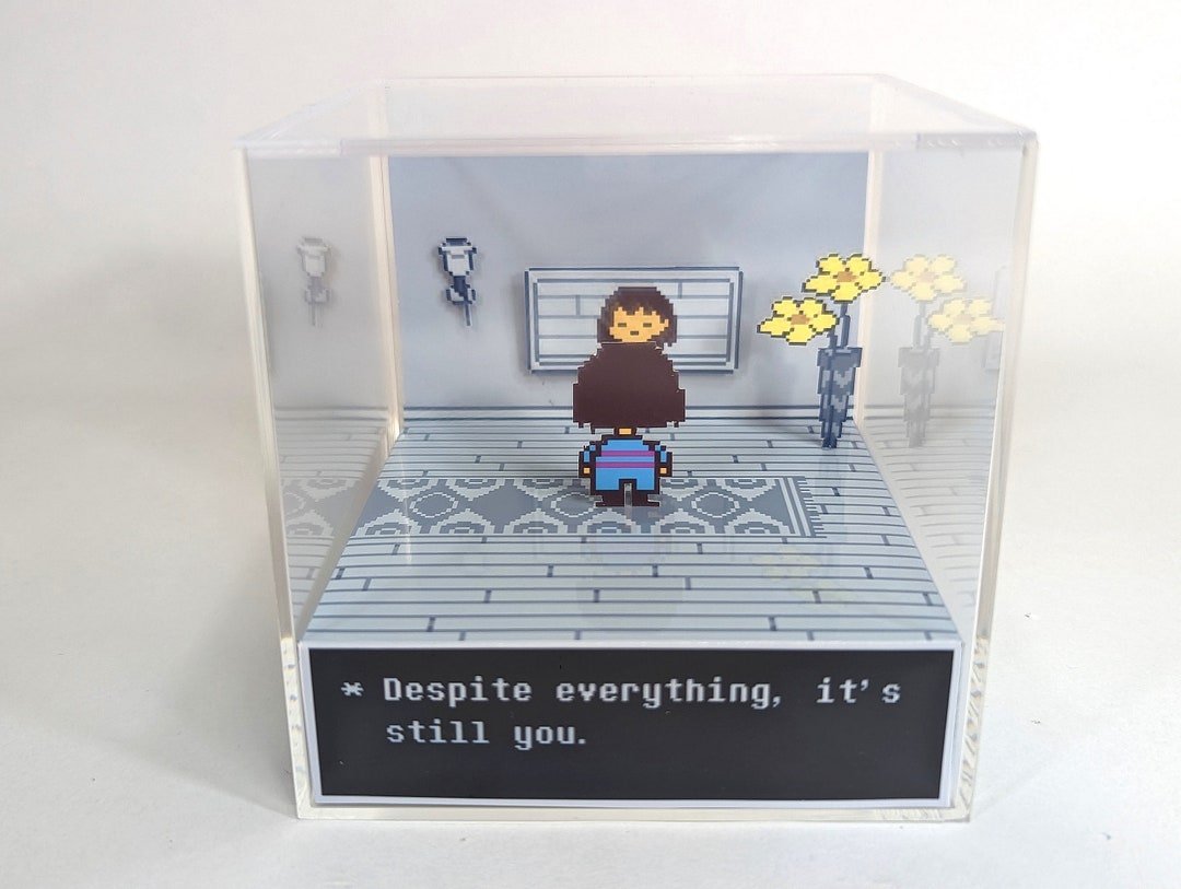 Undertale - DIY PDF Cube Diorama Template - Etsy